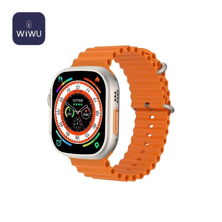 WiWU SW01 Ultra Smartwatch Bluetooth Calling Sports Smart Watch | Daraz ...