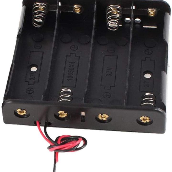 3.7V / 4.2V 18650 Lithium Battery Case Holder 4 Cell | Daraz.com.bd