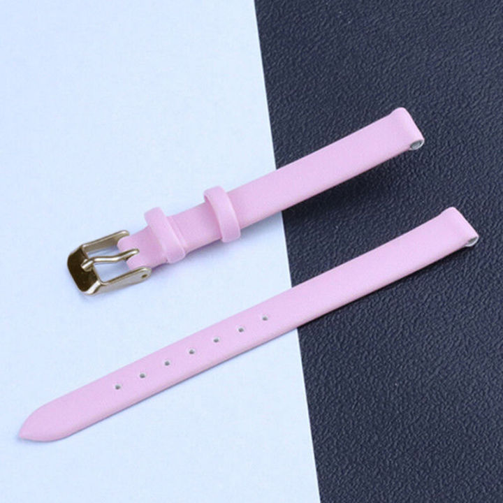 Super Soft Plain Leather Watch Strap Accessories Soft Leather Watch ...