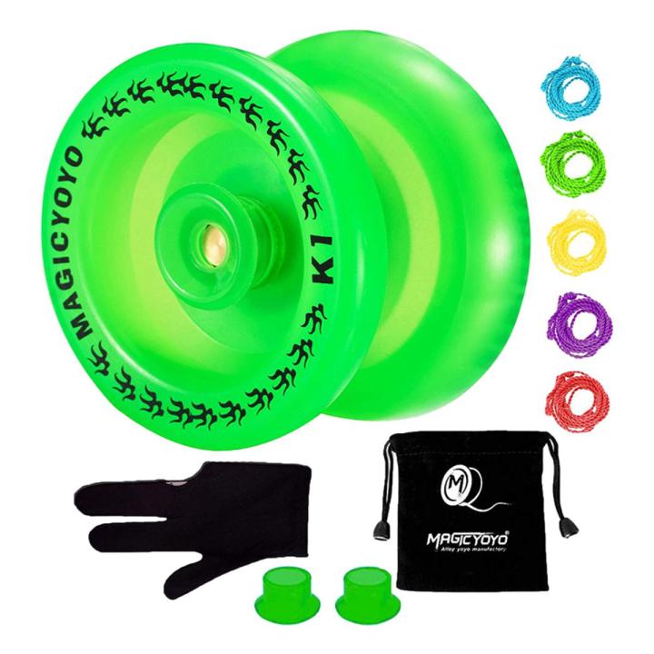 MAGICYOYO Responsive YoYo K1-Plus with Yoyo Sack + 5 Strings and Yo-Yo ...