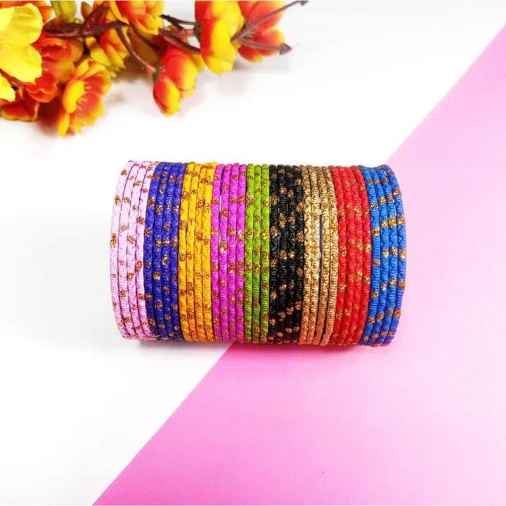 Metal Churi Mat And Jori For Woman Multicolor 36Pis - Bangles | Daraz.com.bd