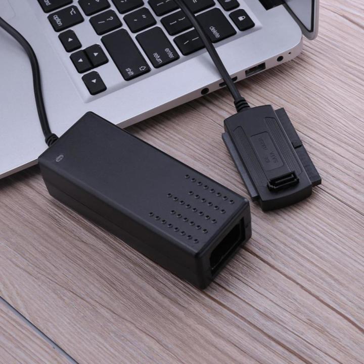 SATA PATA IDE to USB 2.0 Adapter Converter Cable For 2.5 / 3.5 Inch ...