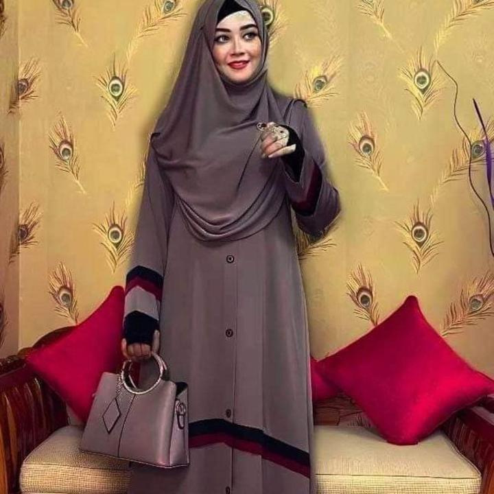 New Exclusive Irani Style Rainbow Gown Burka Made by Dubai Cherry ...