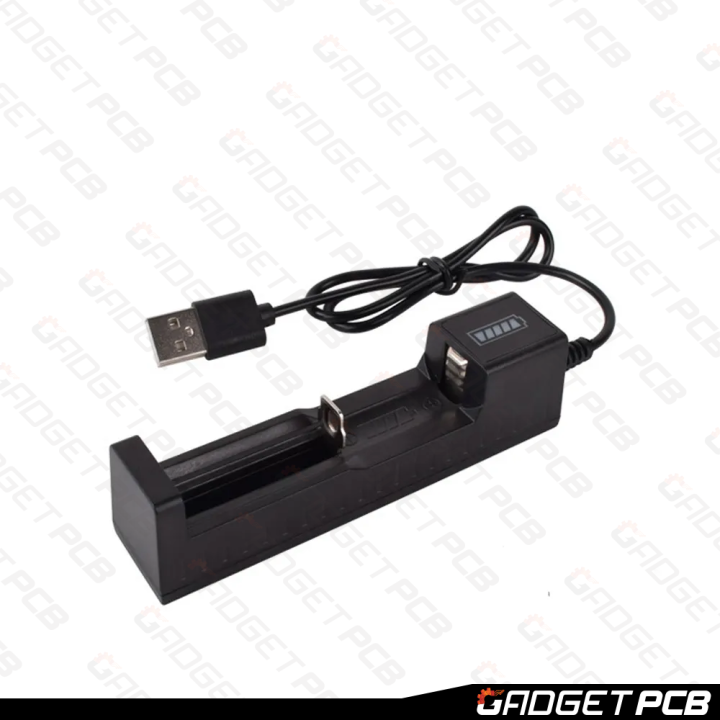 Universal USB Charger 3.7V Battery Single Slots Battery Charger For ...