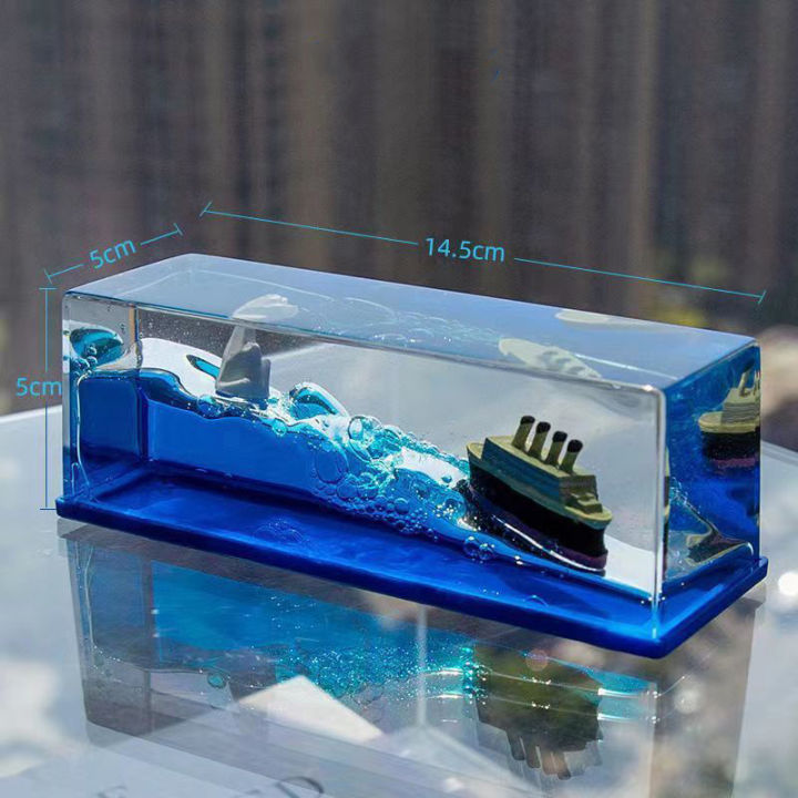 Floating Ship Fluid Liquid Thousand Sunny Floating Boat One Piece Drift ...