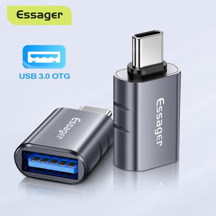 Essager USB Type C OTG Adapter Type-C USB-C Male To USB 3.0 Female ...