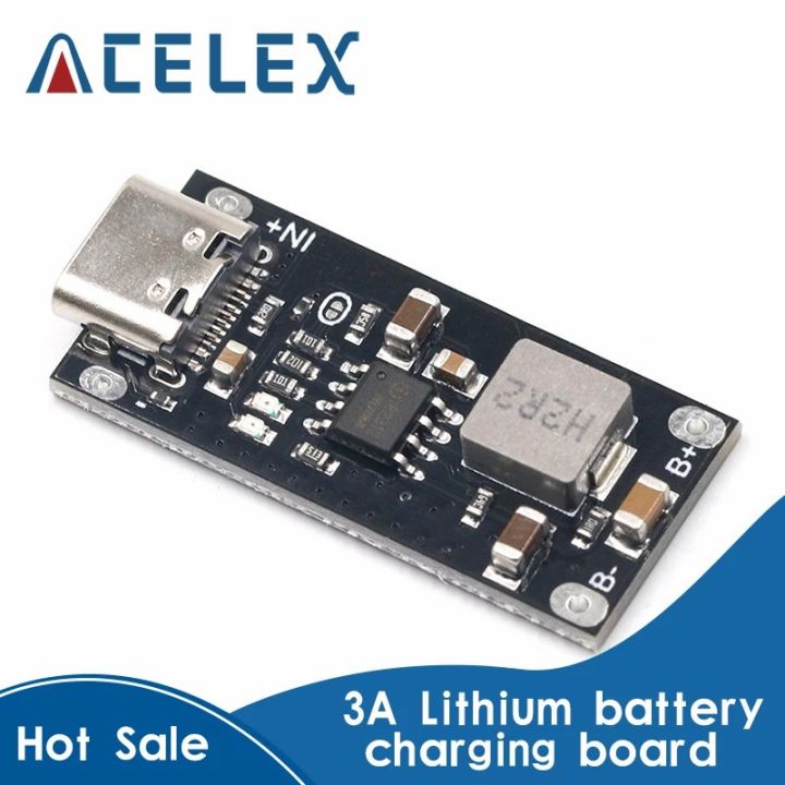 Type-C Qc 3.0 High Current 3A Li-Ion Battery Quick Fast Charging Board ...
