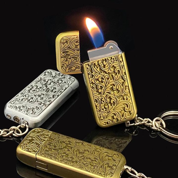 New Mini Antique Metallic Bronze Bronze Lighter for Men best stylish ...