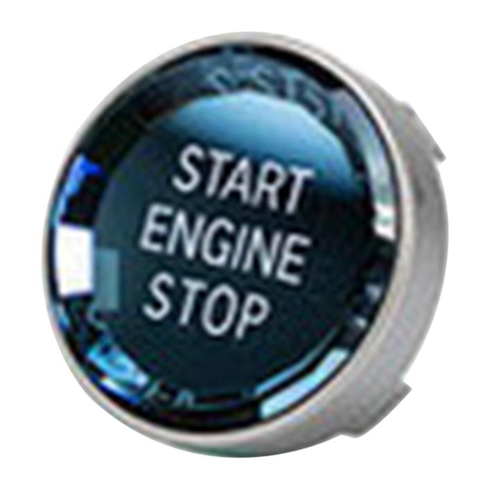 Car Interior Switch Cover Crystal One-Key Engine Start Stop Button ...