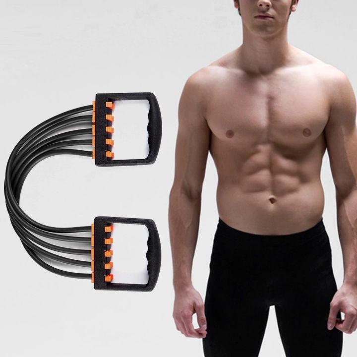 5 tube Chest Expander Resistance Pulling Rope | Daraz.com.bd