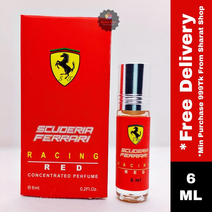 Scuderia Ferrari Racing Red Concentrated Perfume Oil Limited Edition ...