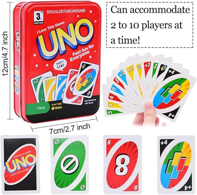 Enjoyable Uno Red Edition: An Engaging Game for 2 to 10 Players | Daraz ...