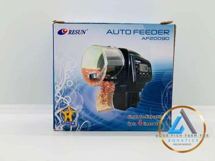 RESUN AF2009D, Auto Feeder For Fish Feeding, Up To 4 Times A Day ...