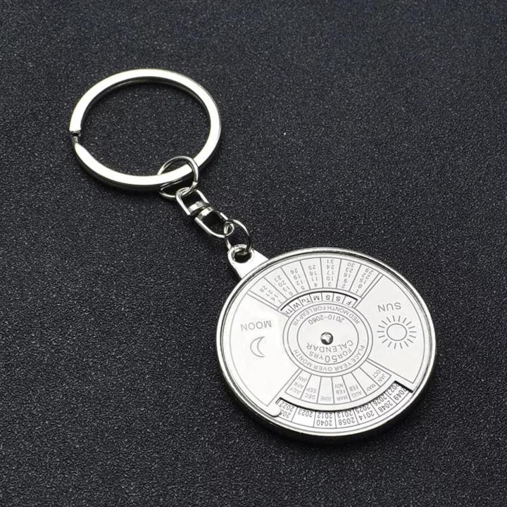 50 Year Calendar Key Ring holder Keychain Ring | Daraz.com.bd
