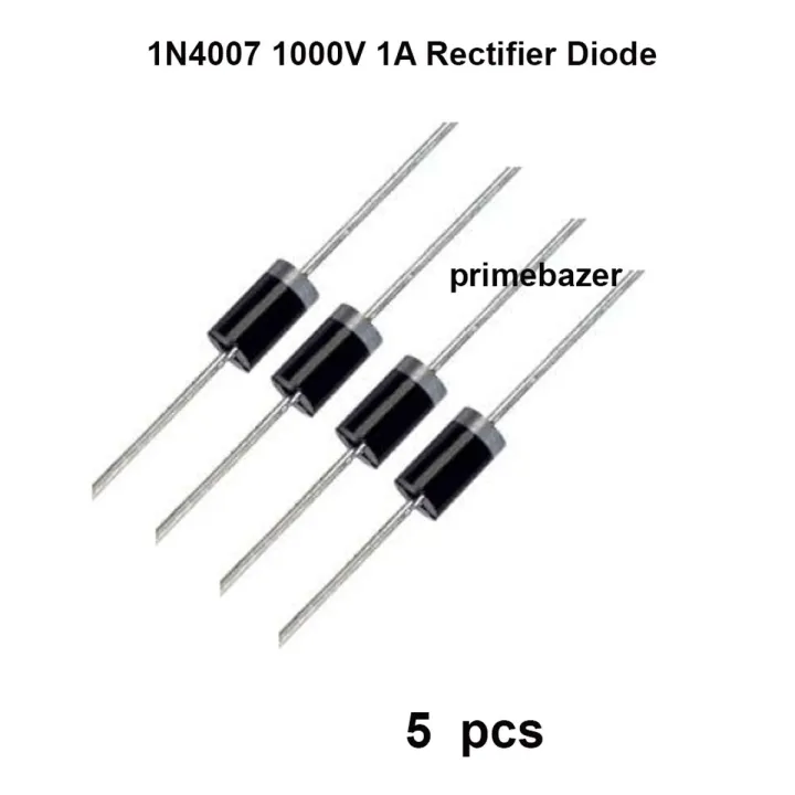 1N4007 1N-4007 40071000V 1A General Purpose 2 Pin Leads Rectifier Diode ...