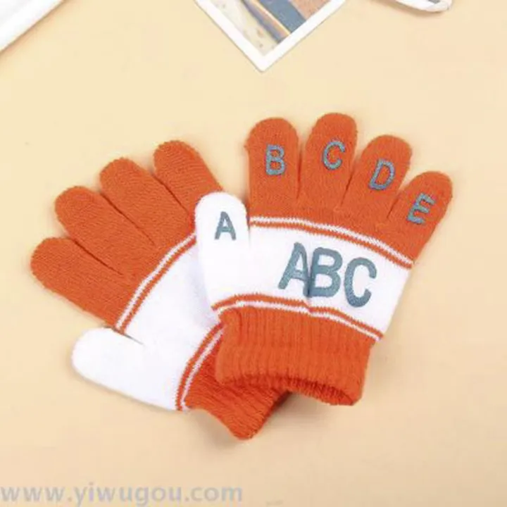 ABC letters dispensing warm gloves and lovely baby magic gloves | Daraz ...