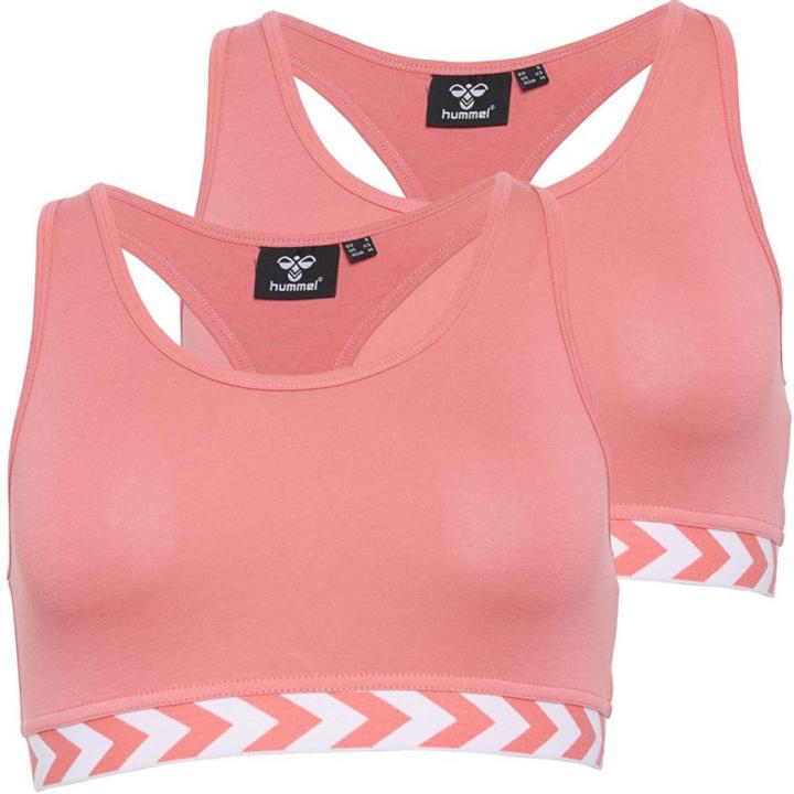 Hummel Womens Chevron Cotton One Pack Bra Top Pink - Bra - Bra | Daraz ...