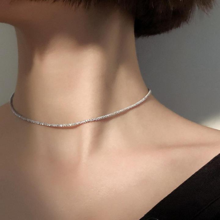Dincior Simple Choker Sparkling Starry Clavicle Necklace | Daraz.com.bd