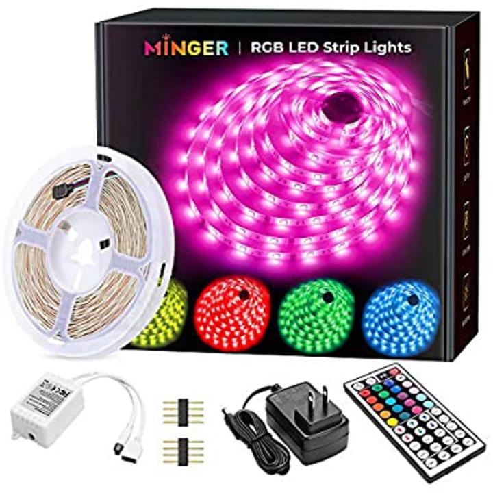 RGB Led Strip Light with remote & Adapter - Rgb Led Strip Light - Rgb ...