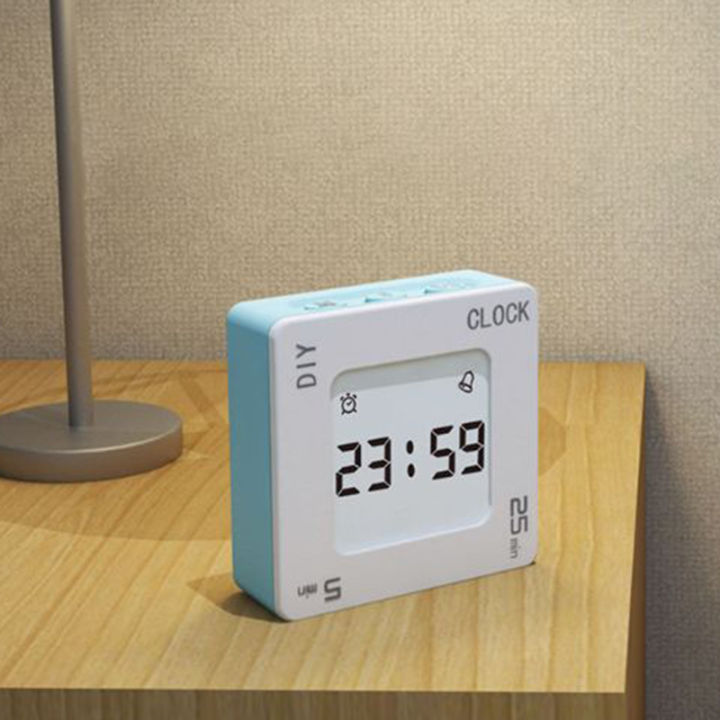 Multifunctional DIY Time Management Pomodoro Timer Creative Square ...