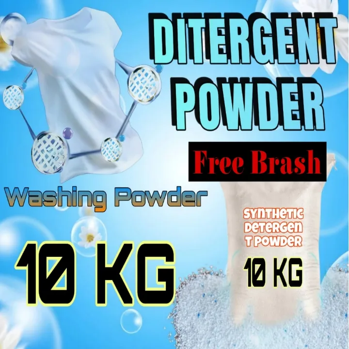 Detergent Powder( Laundry Washing Powder) 10 kg Plastics Bag | Daraz.com.bd
