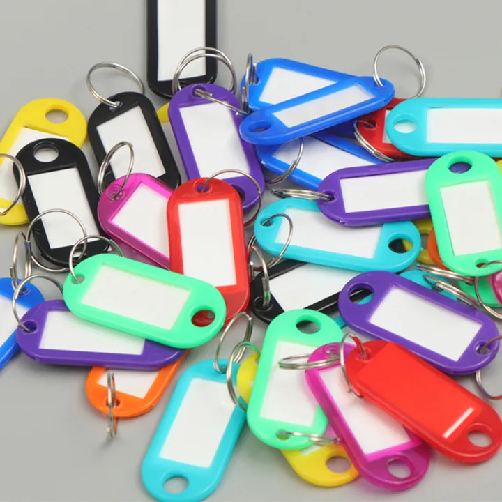 30PCS Useful Key Tags Oil-resistant Compact Key Labels Versatile ...