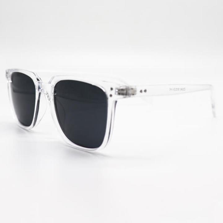 Transparent Frame Sunglasses for Men - Black | Daraz.com.bd