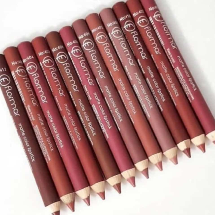 Flormar Long Lasting Matte Lipstick Pencils Set (6 Pieces) | Daraz.com.bd