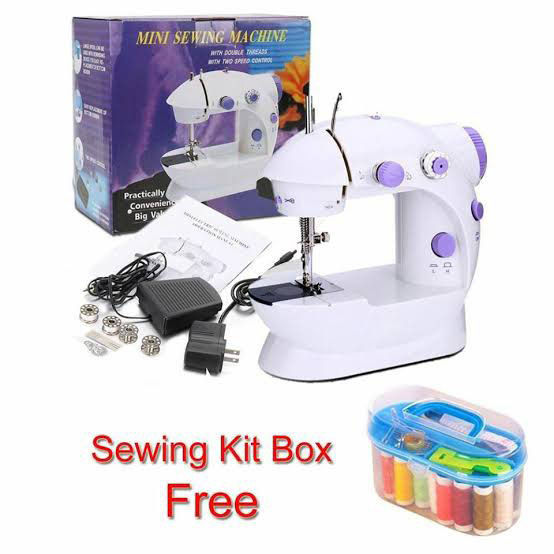 Dual Speed Portable Mini Electric Sewing Machine | Daraz.com.bd