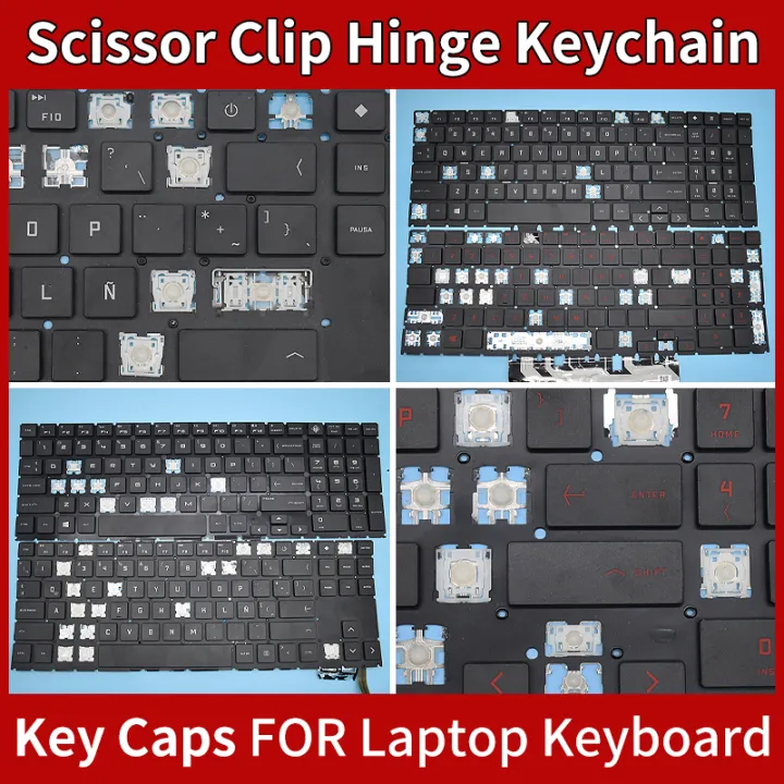 Replacement Keycap Key Cap Scissor Clip Hinge For HP OMEN 15-EN 15-EK ...