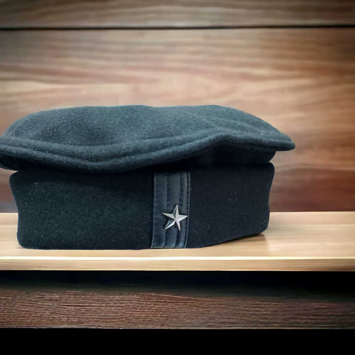 Black Stylish Star Afghani cap (tupi) - Cap For Men | Daraz.com.bd