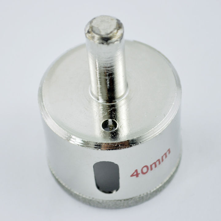 Diamond Coated Tip 40mm Glass Hole Saw Cutter Bit | Daraz.com.bd