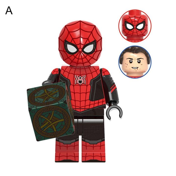 Superheroes Blocks DIY Assembled Doctor Strange Superheroes Spiderman ...