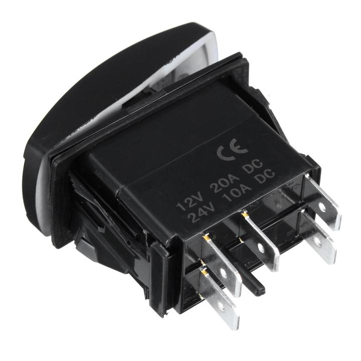 Auto parts 1 PCS BLUE & RED LIGHT 12V~24V CARLING/ARB/NARVA ROCKER ...