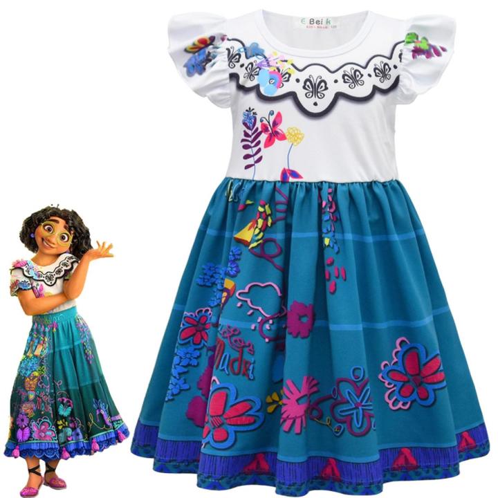 New Disguise Girls Encanto Charm Dress Carnival Summer Virgin Children ...