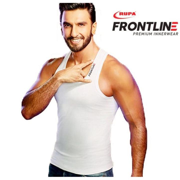 RUPA Frontline White INNER VEST Cotton, Sleeveless Men Undershirt (MADE ...