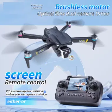 Display Remote Control RC Drone Professional 4K HD Camera WIFI FPV ...