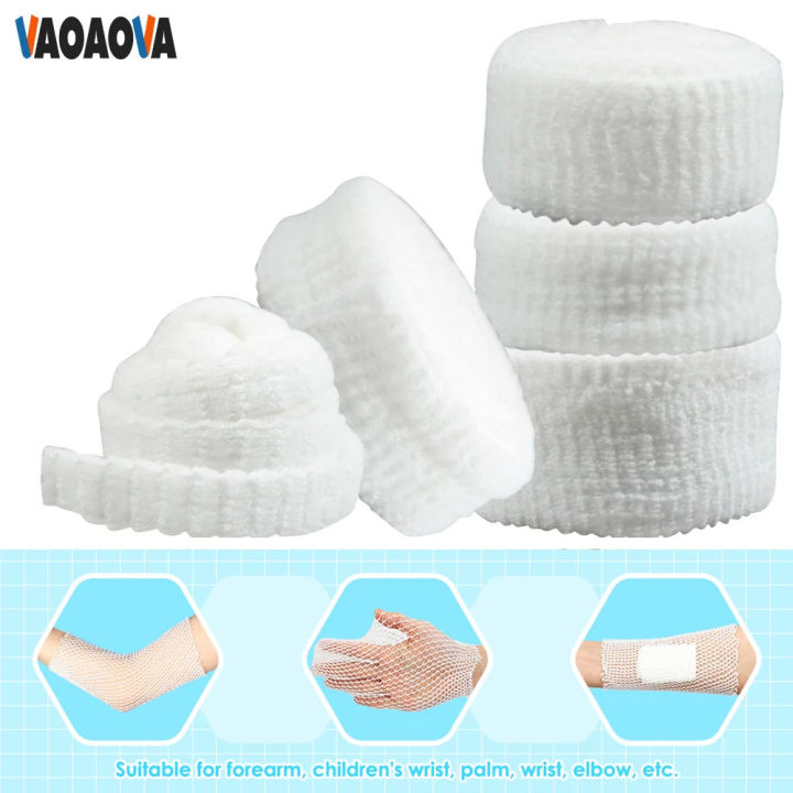 【Xiaofeng】New Roll Net Tubular Bandage Elatic Breathable Meh Wound ...