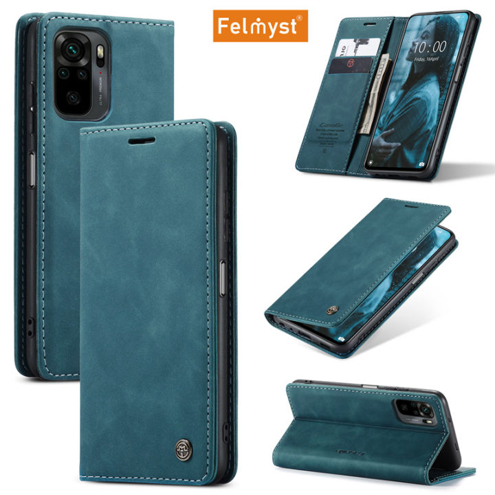 Blue Sky Store For Xiaomi Redmi Note 10S Vintage magnetic frosted card ...