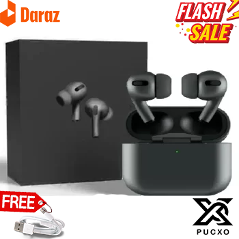 Special AirPods Pro 2nd Generation TWS Black Edition With High Base ...