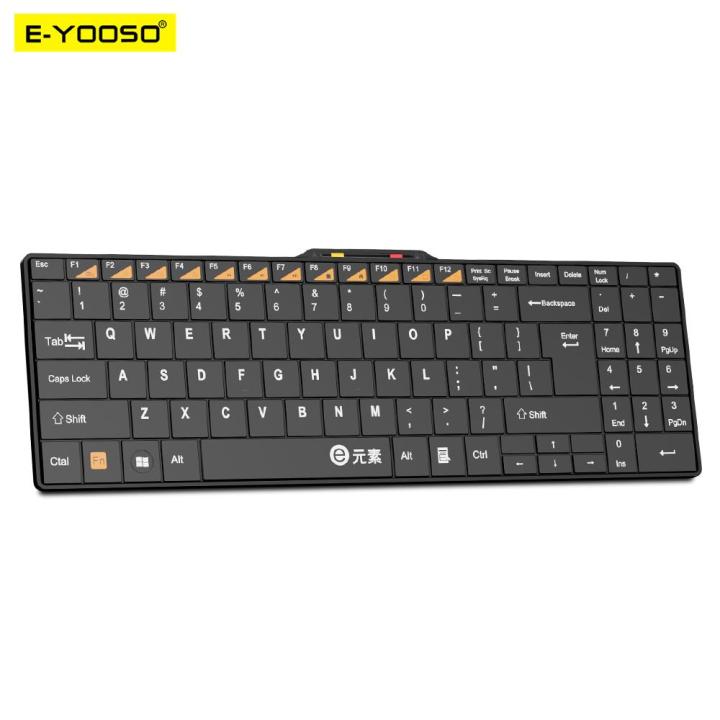 E-YOOSO E-30 USB Gaming Membrane mini Slim Office keyboard wireless 2 ... E-YOOSO E-30 USB Gaming Membrane mini Slim Office keyboard wireless 2 ...