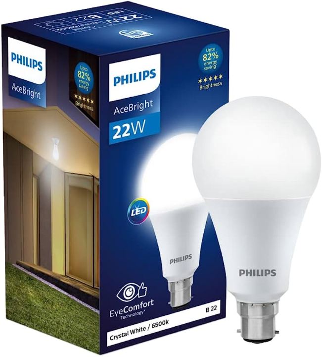 PHILIPS 22-Watt LED Bulb |AceBright High Wattage LED Bulb | Daraz.com.bd