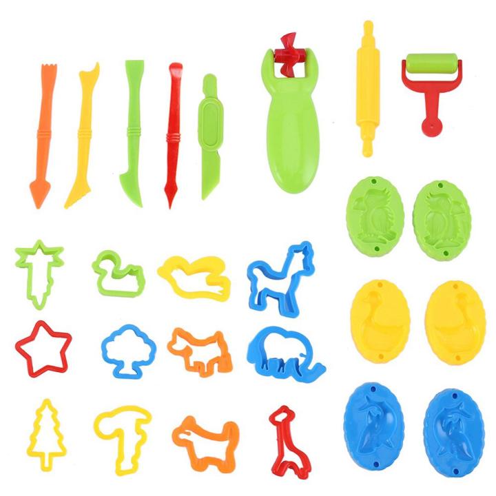 【happy one】Plasticine Playdough Set Clay Moulds Deluxe Set Play Dough ...