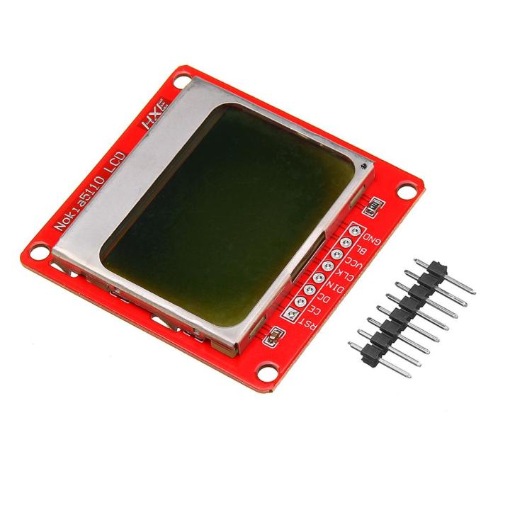 5110 84x48 LCD Display Module White Backlight For Arduino UNO Mega ...