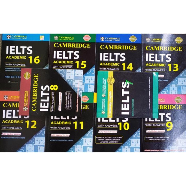Cambridge IELTS Academic (7-16) Set - Self Study Student's Book (Without CD) | Daraz.com.bd