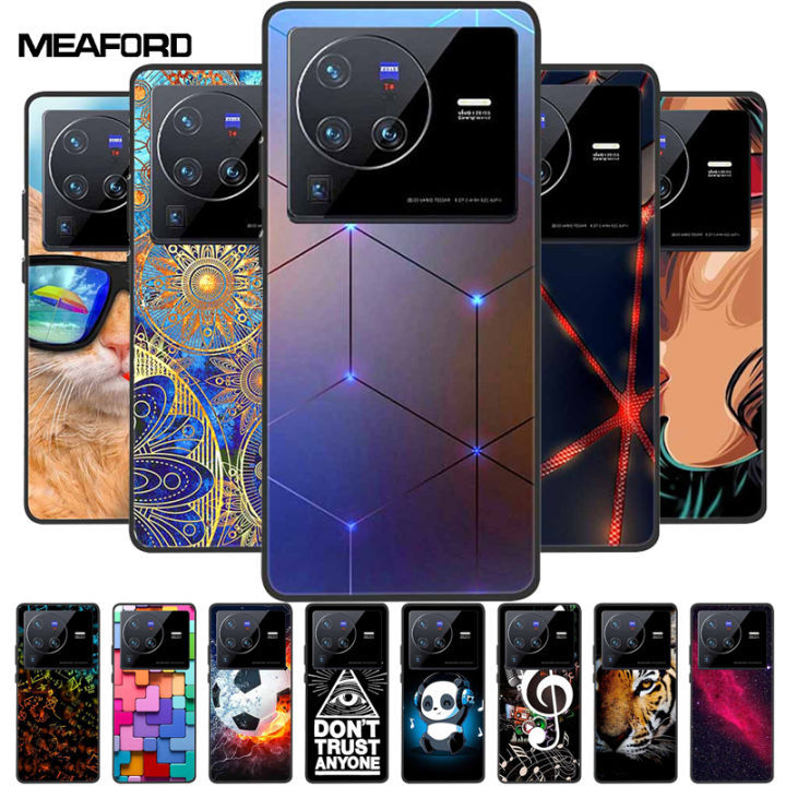 For Vivo X80 Pro Case Fashion Soft TPU Silicone Back Cover For VIVO X80 ...
