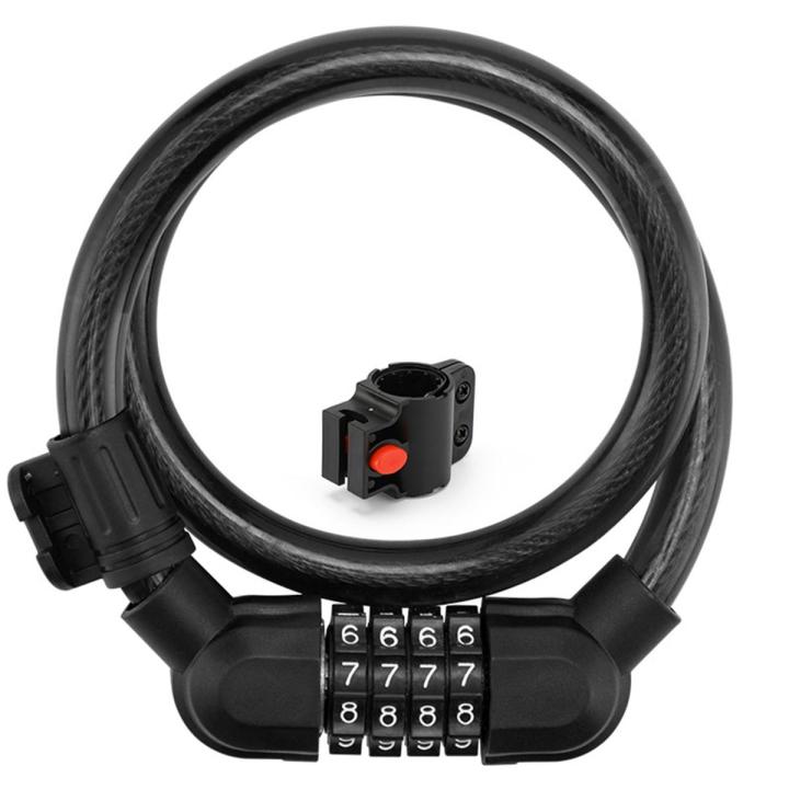 cycle Lock Portable Four-digit Combination Ring Lock Light Smart Small ...
