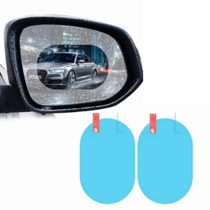 2 Pcs Car Rearview Mirror Film Car Side Mirror Protection Film HD Anti ...