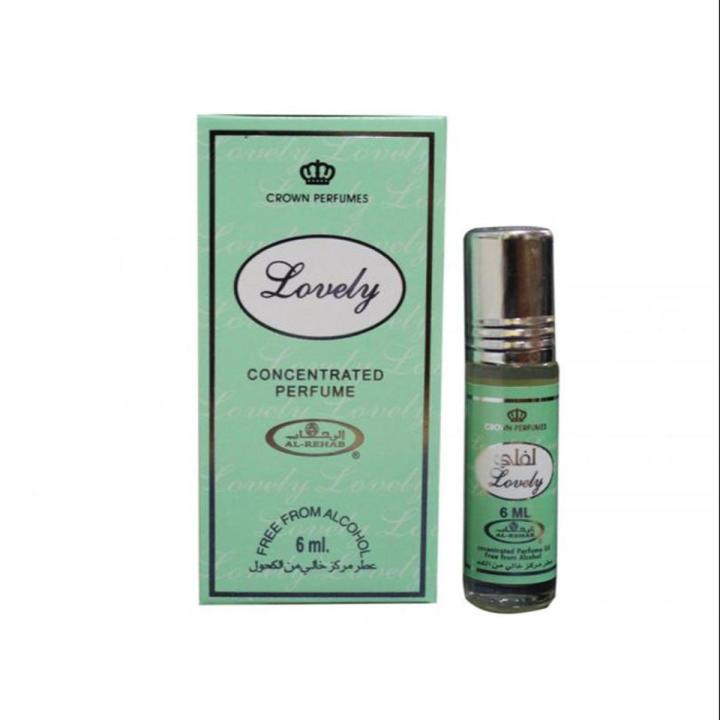 Al- Farhan Lovely Concentrated Perfume Oil Long Lasting Non-Alcoholic ...