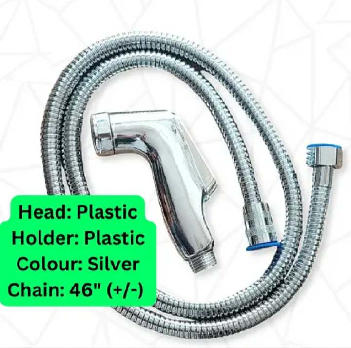 Toilet Push Shower Set - ABS Plastic | Daraz.com.bd